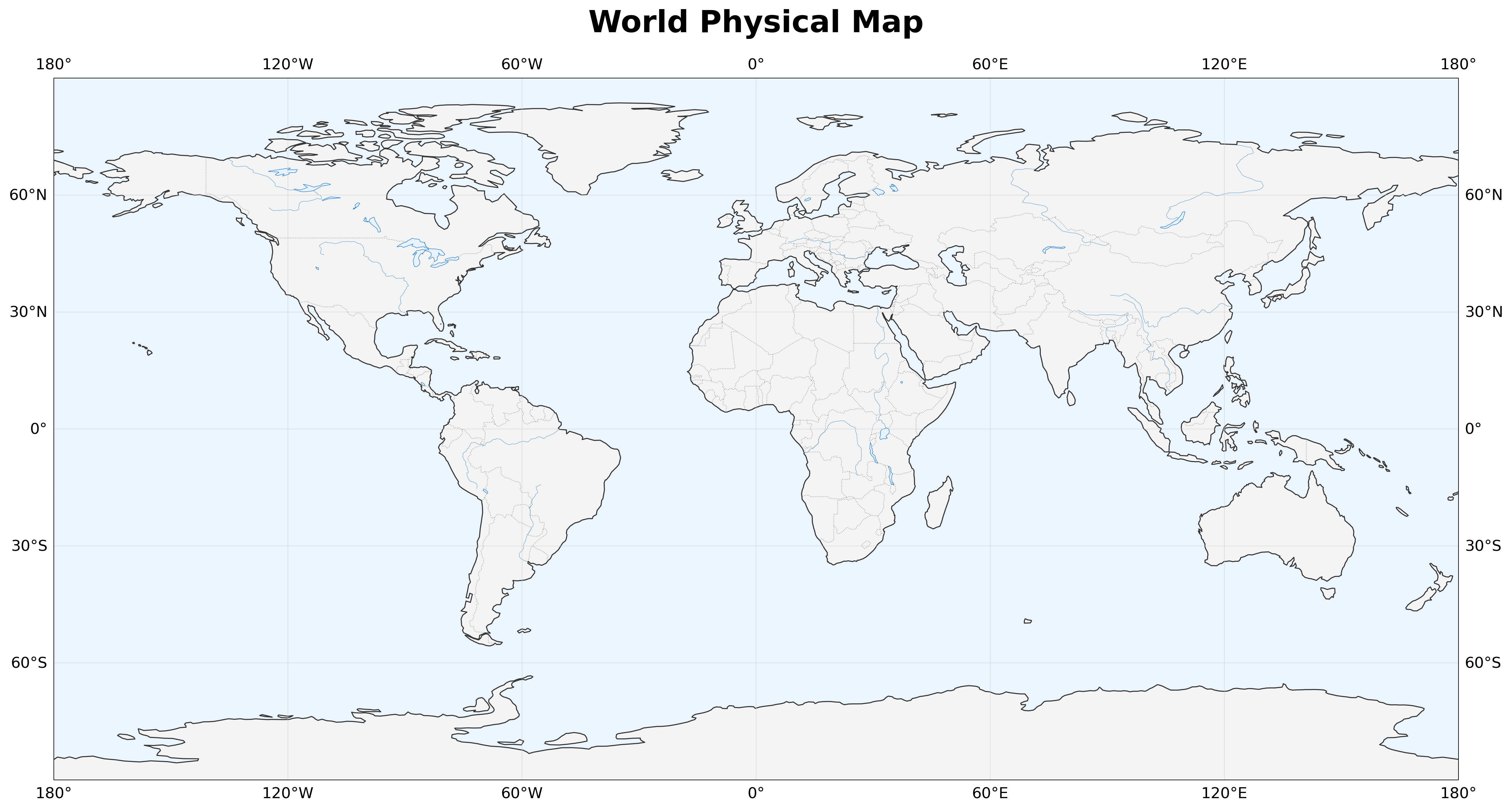 World Physical Map - Free Download | Physical Maps World | Physical Map